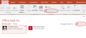 2 Ways to Insert a PowerPoint Add-In - Get My Graphics